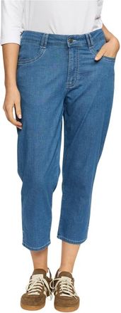 2-Biz Femme, Jeans, Bleu, Taille: 38 FR Cropped Jeans