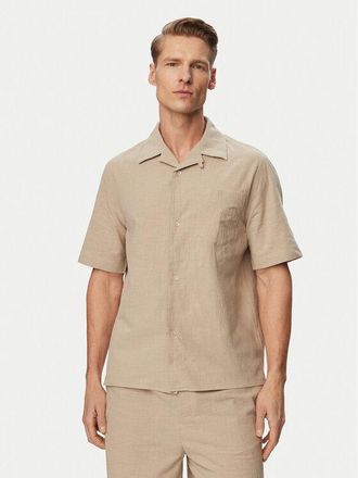 Ysabel Mora Hemd 90538 Dunkelbeige Regular Fit