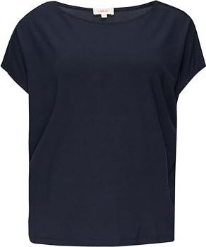 s.Oliver 2154938 T-Shirt, Bleu Marine, 48 Femmes