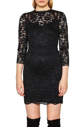 Esprit Damen 117EO1E021 Partykleid, 001/BLACK, 34