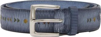 Orciani Homme, Accessoires, Bleu, Taille: 100 CM Blade Peak Belt