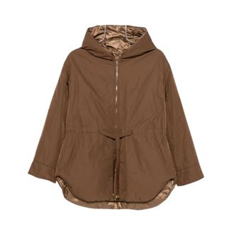 Max Mara Charme Wendbare Jacke - - Jackets - Damen - Braun - S