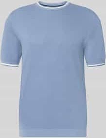 Christian Berg Regular Fit T-Shirt in Strick-Optik