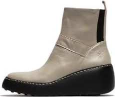 FLY London Femme DOXE604FLY Fashion Boot, Argent, 38 EU