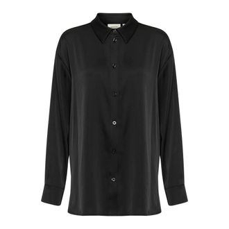 Gestuz Schwarzes Shirt GZjessie Noos - - Blouses & Shirts - Damen - Schwarzk - S