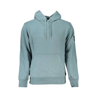 Calvin Klein Gr&uuml;ner Hoodie mit geb&uuml;rsteter Oberfl&auml;che - - Sweatshirts & Hoodies - Herren - Gr&uuml;n - 2XL