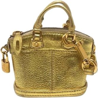 Louis Vuitton Pre-owned Vintage Mini Pouch - Femme - Pre-owned - Jaune - Taille: ONE Size