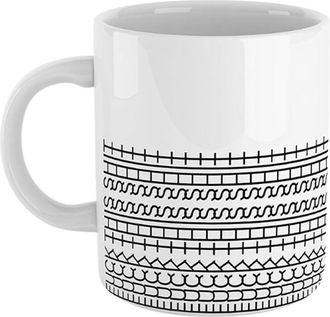 Generic Funny Mug - 350 Ml Stilvolle Ergonomische Heimtrinkzubehör, | Fun Geschenkidee Becher Tee Kaffee | 11 Unzen Weiße Becher, Neuheit Kaffeetasse Für Fami