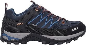 F.lli Campagnolo Homme Rigel Low Trekking Shoes WP, Blue Flash Orange, 42 EU