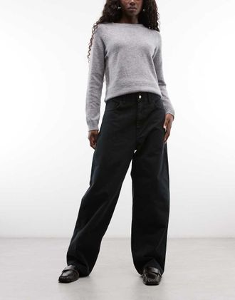 Carhartt Work in Progress Brandon Hose mit lockerem Schnitt in Schwarz