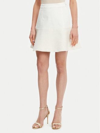 Guess Minirock W5GD87 WH610 &Eacute;cru Regular Fit