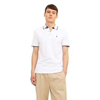 Jack & Jones Jack And Jones - Paulos Poloshirt f&uuml;r Herren, Mit Kragen (2er-Pack) (Kobaltblau/Wei&szlig;)