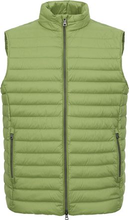 Geox Mens M WARRENS Vest Jacket, PIQUANT Green, 50