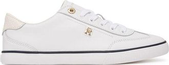 Tommy Hilfiger Sneakers Th Chic Low Profile Vulc FW0FW09104 Wei&szlig;