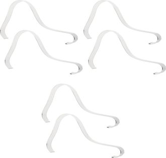 Artibetter HOODANCOS 6 St&uuml;ck Teiliges Acryl Schuhdisplay Damen Sandalen Transparenter Elastischer Schuhhalter f&uuml;r Mall und Laden Leichter Tragbarer Schuhst&auml;nder 