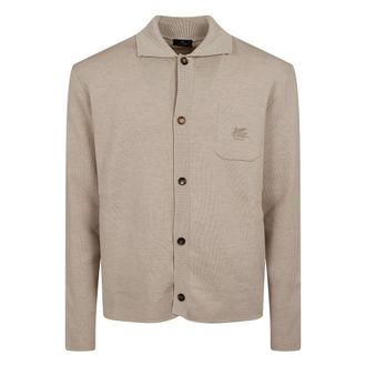 Etro Cardigans - Homme - Pulls - Beige - Taille: M