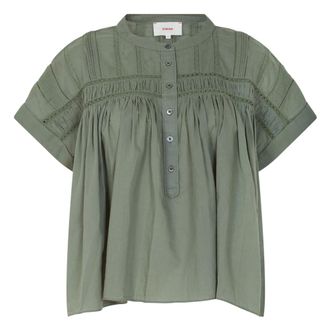 Xirena Blouse Louelle Voile de Coton Xirena