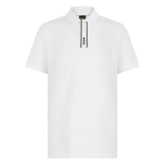 HUGO BOSS Kurzarm-Polo - - Tops - Herren - Wei&szlig; - M