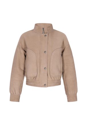 Dreimaster Dreimaster Jacke Frauen hellbeige