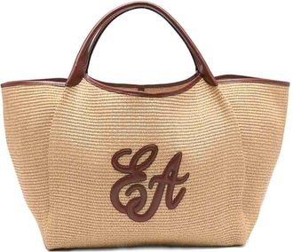 Emporio Armani Sac Cabas - Marron