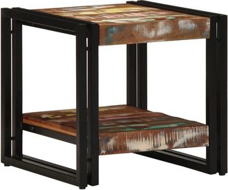 vidaXL Couchtisch Mehrfarbig 40x50x38 cm Massivholz Altholz - Vidaxl