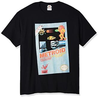 Nintendo AdamimyClay Mens Vintage Metroid T-Shirt [XX-Large]