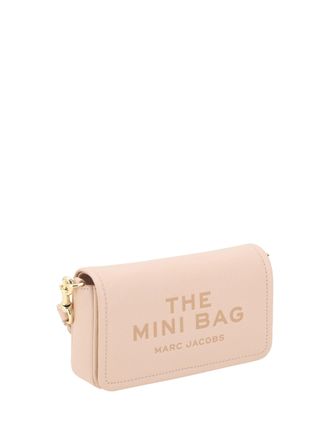Marc Jacobs Womens The Mini Bag Shoulder Rose Calf Leather Bos Taurus