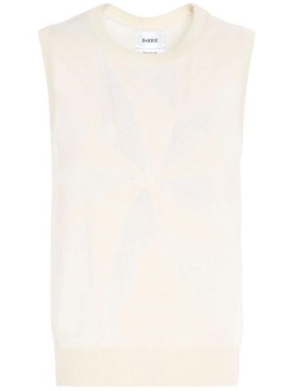 Barrie Fein gestricktes Oberteil - Weiß