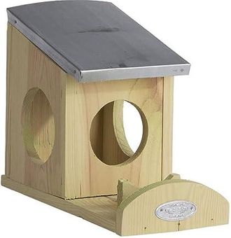 Fallen Fruits Beeztees 48227 Holzhaus für Eichhörnchen, 24 x 12 x 18 cm