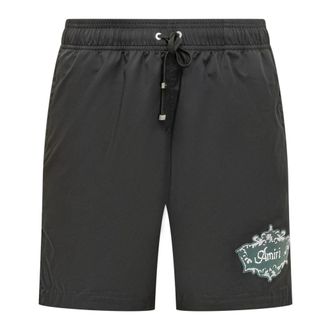 Amiri Chateau Crest Badeshorts - - Swimwear - Herren - Schwarzk - M