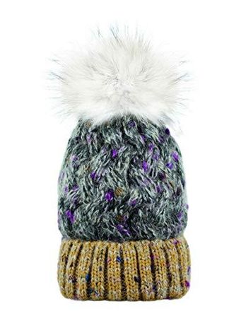 Kimberfeel Kimberfeel - ALISE - Bonnet pour Femme, Gris