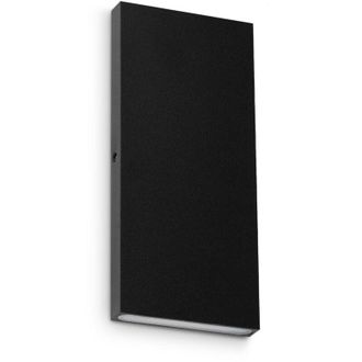 Ideal Lux Ideal Lux POST-IT Applique murale ext&eacute;rieure &agrave; &eacute;clairage haut et bas, noire, 2 LED 620 lm 3000 K IP65 - Driver requis