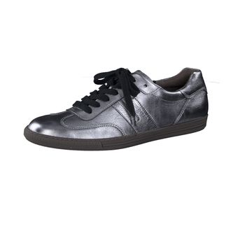 Paul Green Damen Sneaker, Frauen Low-Top Sneaker,Laufschuhe,schnürschuhe,schnürer,Halbschuhe,straßenschuhe,Strassenschuhe,Grau (Clay),41 EU / 7.5 UK