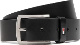 Tommy Hilfiger Herrengürtel Tommy Hilfiger New Denton 3.5 Belt AM0AM08360 Schwarz