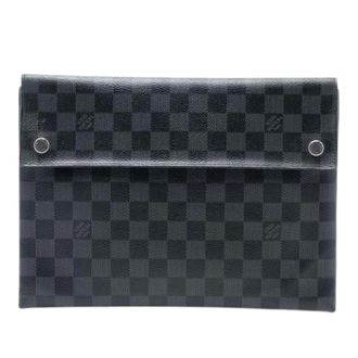Louis Vuitton Pochette en tissu Pre-owned - Femme - Pre-owned - Noir - Taille: ONE Size