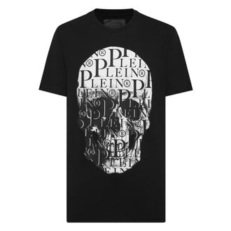 Philipp Plein Homme, Tops, Noir, Taille: 2XL T-Chemises