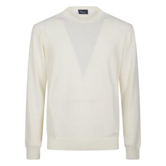 Drumohr Homme, Pulls, Beige, Taille: XL Pull ras du cou