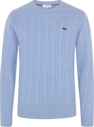 Lacoste Leichter Rundhalspullover aus maschinenwaschbarer Wolle in