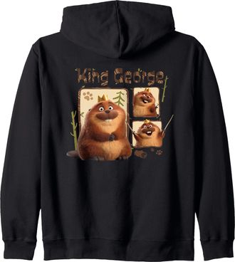 Pixar Disney and Pixars Hoppers King George King of The Beavers Kapuzenjacke