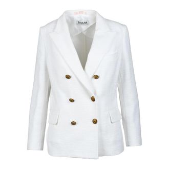 Saulina Milano Baumwolljacke - - Jackets - Damen - Wei&szlig; - M