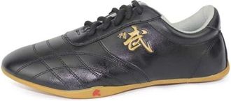 Generic Chinois Tai Chi Kung Fu Baskets Anti-Slip Léger Doux Karaté Arts Martiaux Chaussures DEntraînement pour Jeune Adulte,Noir,39 EU