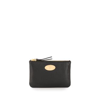 Mulberry Logo Plaque Coin Pouch