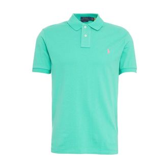 Polo Ralph Lauren Gr&uuml;nes Slim-Fit Poloshirt - - Tops - Herren - Gr&uuml;n - M