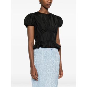 Cecilie Bahnsen Cristobal Blouse - Black