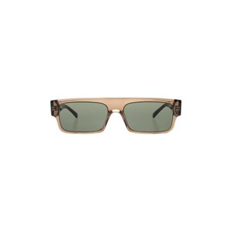 Alexander McQueen Rechteckige Sonnenbrille - - Accessories - Damen - Braun - ONE SIZE