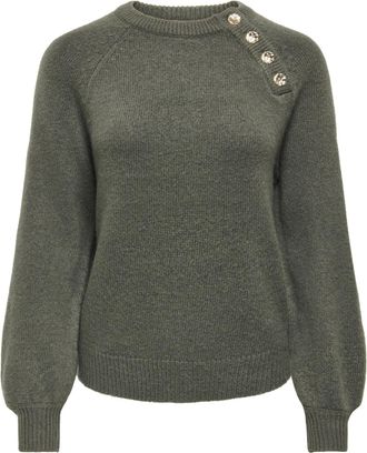 Only Onlemma Ls Button Oneck KNT Noos