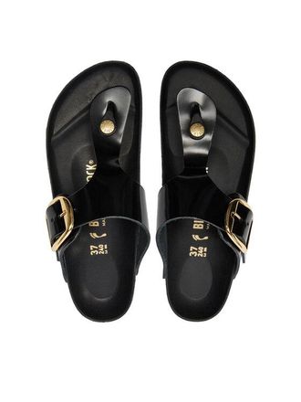 Birkenstock Zehentrenner Gizeh Buckle He 1021469 Schwarz