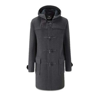 Gloverall Femme, Manteaux, Gris, Taille: 48 FR Original Duffle Coat CT