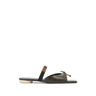 Maison Margiela Femme, Chaussures, Brun, Taille: 39 EU Sandale &agrave; bride arri&egrave;re avec