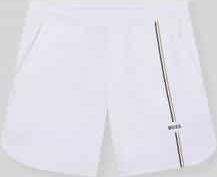 HUGO BOSS Regular Fit Sportshorts mit Logo-Details Modell SH_TOC GAME 8 INCH